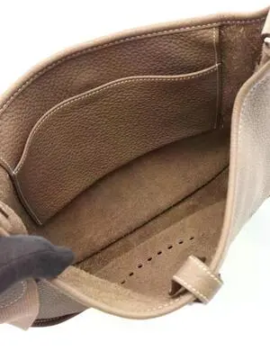 Hermès 2008 Clemence Evelyne I Pm Crossbody Bag - Brown