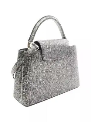 LOUIS VUITTON 2016 Taurillon Capucines Mm Satchel