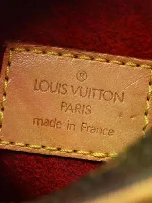 LOUIS VUITTON 2003 Monogram Croissant Mm Hobo Bag