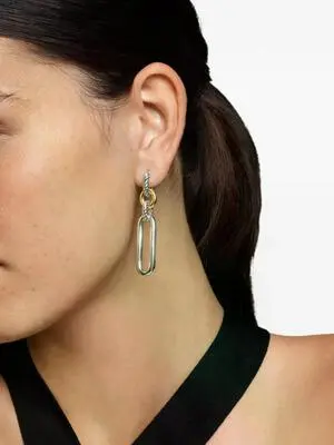David Yurman Lexington Double Link Drop Earrings