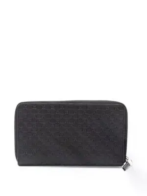 Gucci 2000-2015 Microguccissima Wallet Long Wallets - Black