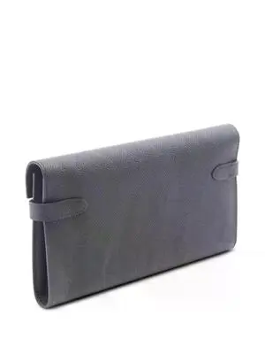 Hermès 2024 Epsom Kelly Wallet Long Wallets - Black