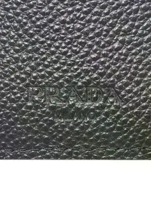 Prada 2010-2026 Vitello Grain Wallet Small Wallets
