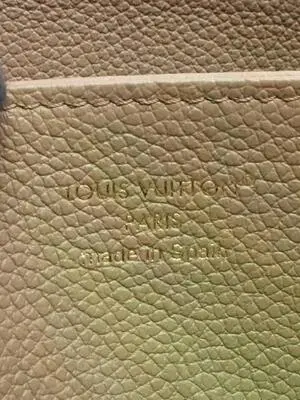 LOUIS VUITTON 2021-2026 Bicolor Monogram Empreinte Zippy Wallet Long Wallets