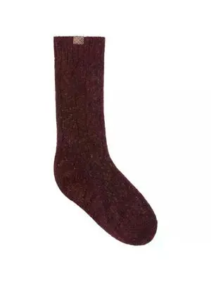 Burberry Cashmere Socks - Red