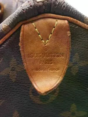 LOUIS VUITTON 1997 Monogram Speedy 35 Boston Bag