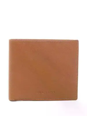 BVLGARI 2010-2026 Leather Bifold Wallet Small Wallets - Brown