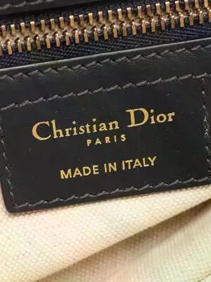 Dior 2010-2026 Oblique Canvas Saddle Bag Shoulder Bag