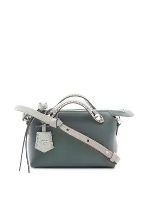 Fendi 2000-2010 Mini Leather Selleria The Way Satchel - Green
