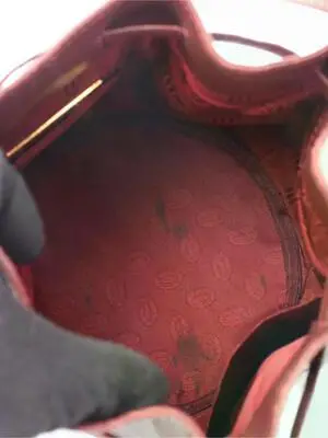 Cartier 1980-1990 Must De Leather Bucket Bag