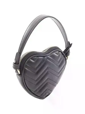 Gucci 2016-2026 Gg Marmont Calfskin Heart Satchel