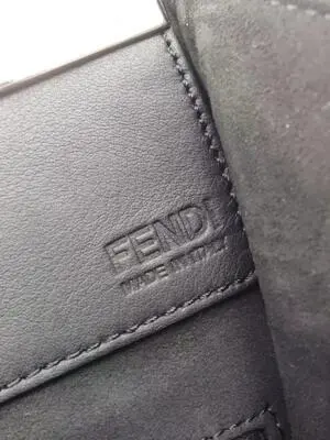 Fendi 2010-2026 Large Bicolor Vitello Elite 3jours Tote Bag