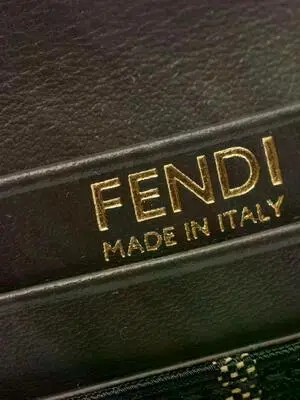 Fendi 2000-2010 Zucca Canvas Case Card Holder