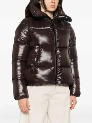 SAVE THE DUCK Isla Down Jacket With Lacquer Finish