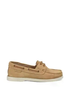 Manebí Suede Boat Shoes - Neutrals