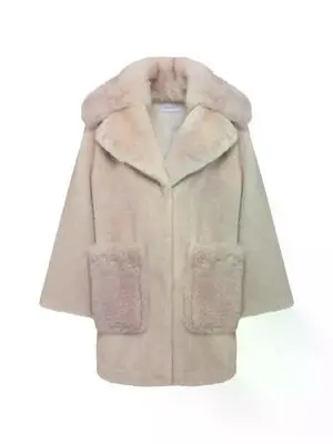 BULLY Faux-fur Oversized-collar Jacket