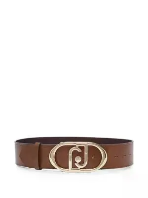 Liu Jo Leather Bustier Belt - Brown