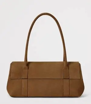Mulberry Suede Bayswater East West Shoulder Bag