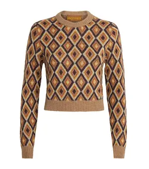 MOTHER Alpaca-blend The Crop Sweater