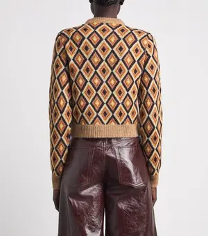 MOTHER Alpaca-blend The Crop Sweater