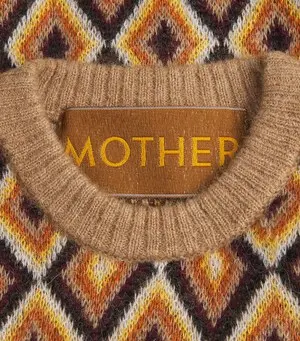 MOTHER Alpaca-blend The Crop Sweater