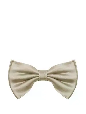 NICKY MILANO 1920 Silk Bow Tie - Neutrals