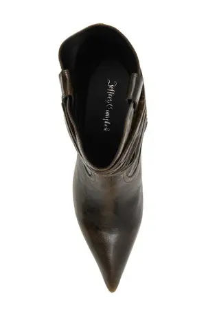 Jeffrey Campbell Desolation Slouch Leather Ankle Boot