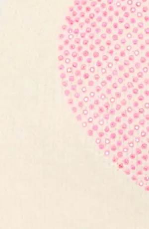 Kurt Geiger Hotfix Heart Beanie