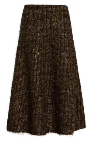 VERONICA BEARD Esmeray Knit Midi Skirt