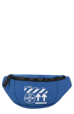 Off-White Logo Faux Leather Belt Bag
