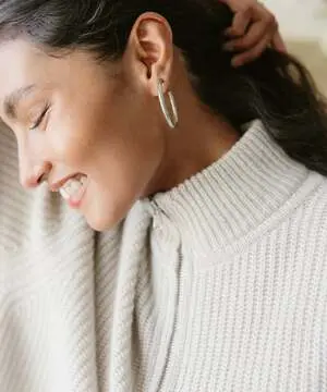 SOPHIE BUHAI Medium Clara Hoops