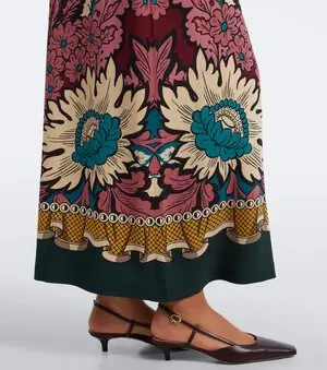 La DoubleJ Halle Printed Maxi Dress