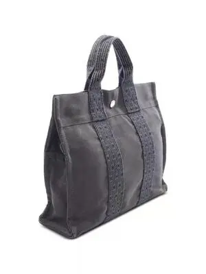 Hermès 1990-2010 Canvas Herline Pm Tote Bag