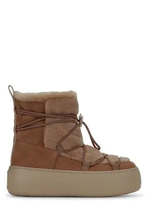ROGER VIVIER Viv Up Winter Fur Bootie - Multicolor