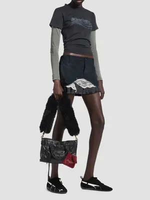 Balenciaga Patched Cargo Skirt