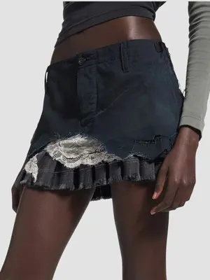 Balenciaga Patched Cargo Skirt