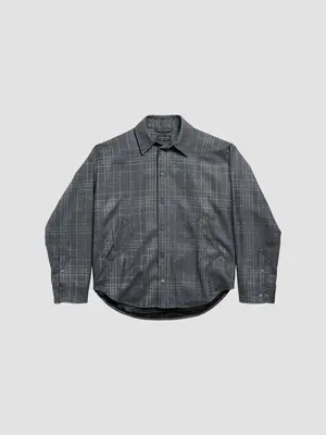 Balenciaga Overshirt Jacket - Grey