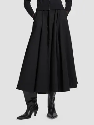 Balenciaga Godet Maxi Skirt