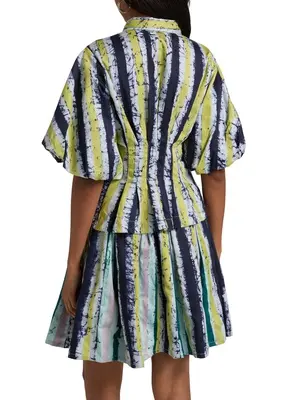 BUSAYO Batife Striped Cotton Top
