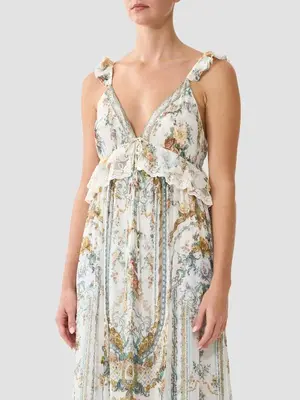 Camilla Silk Maxi Dress