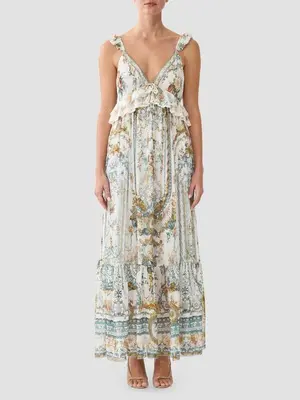 Camilla Silk Maxi Dress