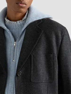 Prada Wool Single-breasted Blazer