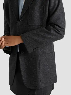 Prada Wool Single-breasted Blazer