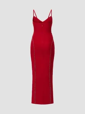 Herve Leger Daniella Embellished Bandage Gown