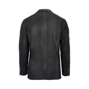 SANTANIELLO Wool-blend Destructured Jacket