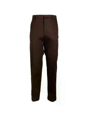 Peserico Elasticated-waistband Tailored Trousers - Brown