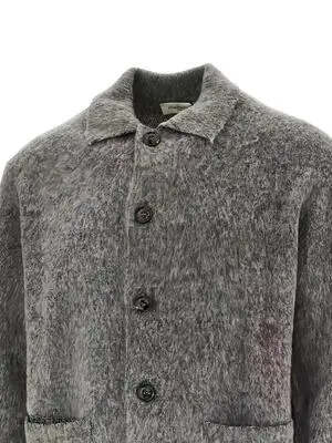 PIACENZA CASHMERE 1733 Brushed Button-up Cardigan