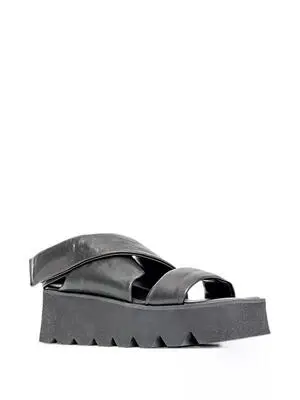 PURO Strong Staff Platform Sandals - Grey