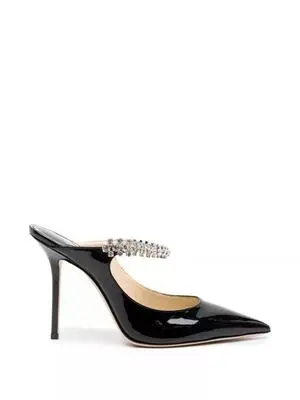 JIMMY CHOO Bing 100 Mules - Black