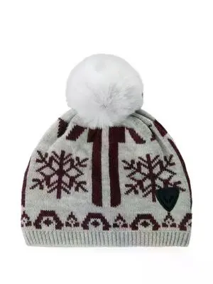 Rossignol Snowdazzle Pompom Beanie Hat - Grey